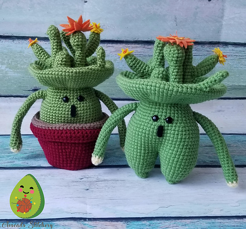 Ravelry: Cactus Gigantender Amigurumi - FFXIV pattern by Rosanna Andujar