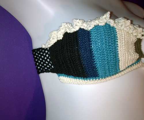 Ravelry: Ruffled Bandeau pattern by Holly Raiche