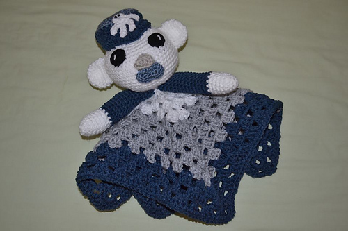 Ravelry: Octo- Barnacle Bear - Lovey pattern by Awe Stitch