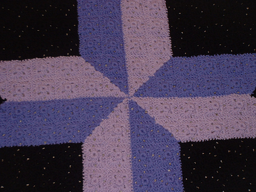 Ravelry: Amish Star Lapghan pattern by C.L. Halvorson