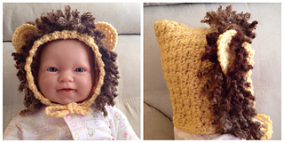 Ravelry: Little Lion Hood pattern by Brianna Grimm
