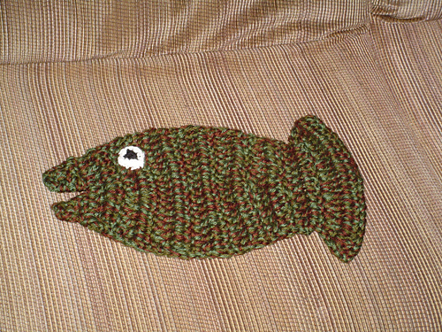 Ravelry: Tinker's Fish Mat pattern by Stalker Angie