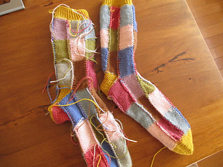 Ravelry: BUHIBUHI's Patchwork Socks