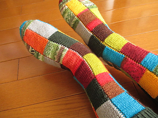 Ravelry: BUHIBUHI's Patchwork Socks