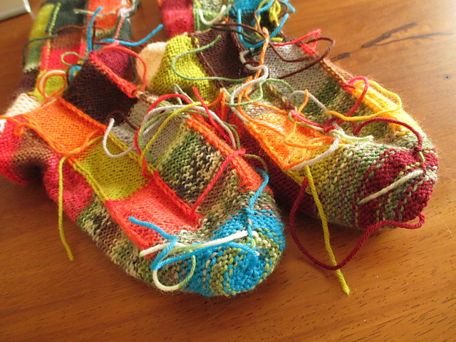 Ravelry: BUHIBUHI's Patchwork Socks