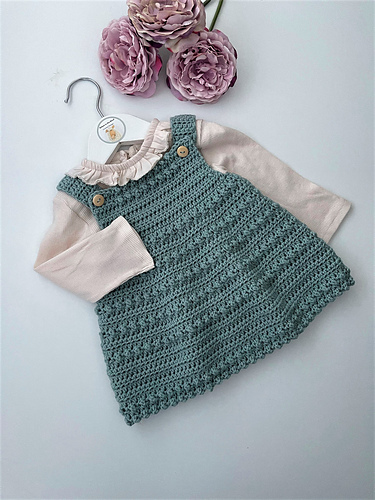 Ravelry: The Bettina Pinafore pattern by Karen Petry