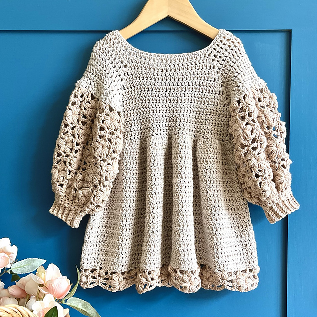 Ravelry: The Fleur Dress pattern by Karen Perry