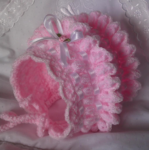 Ravelry: Elysia Bespoke Bonnets #24 pattern by Beautiful-Babys-Bonnets