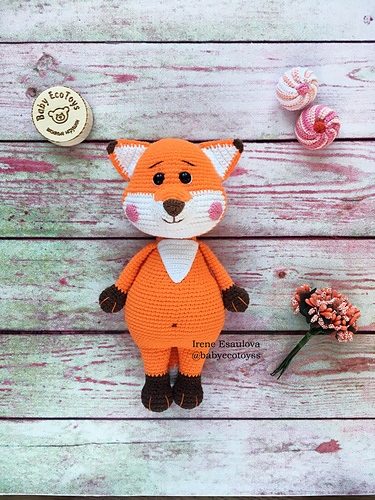 Ravelry: Crochet Fox Felix pattern by Irene Esaulova
