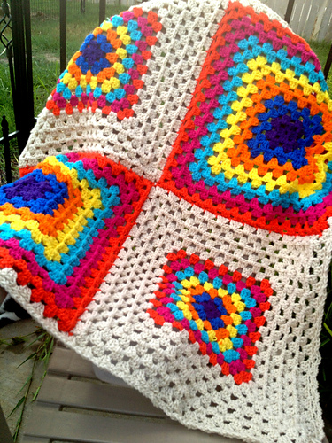 Ravelry: Four Square pattern by Rachele Carmona