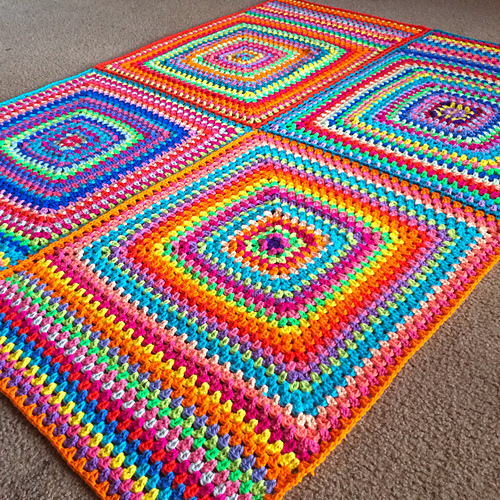 Ravelry: Four Square pattern by Rachele Carmona