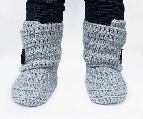 Ravelry: Side Wrap Toddler Boots pattern by Melissa