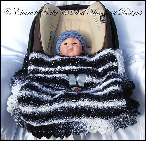 Ravelry: Car Seat Blanket pattern by Claire Topping