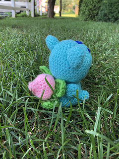 Ravelry: Chibi Baby Ivysaur pattern by Kawaii Nerdy Crochet