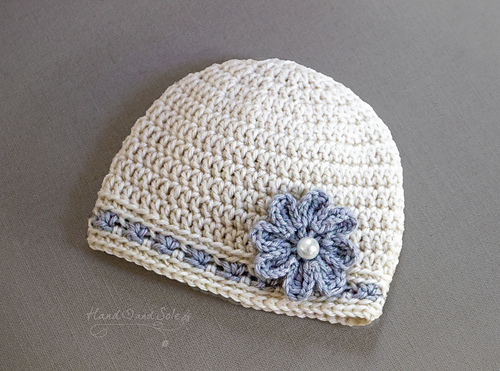 Ravelry: Baby Girl Daisy Hat pattern by Heartisan Crochet