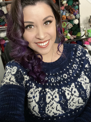 Ravelry: Night Owl Sweater pattern by Meghan Regan