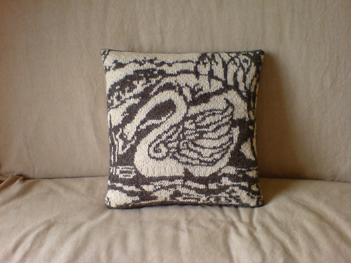 Ravelry: Spirit Swan Knitting Chart pattern by Melanie Nordberg