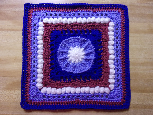 Ravelry: Bumpy Ride Square pattern by Marie Segares