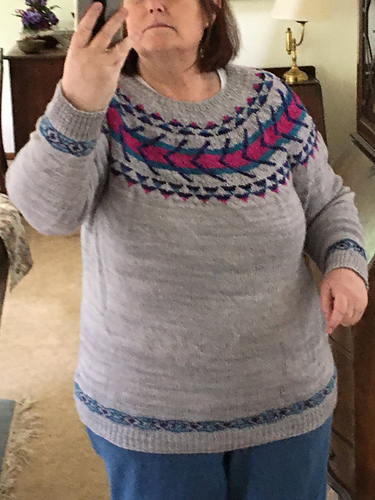 Ravelry: Triangles (Trekanter) Sweater pattern by Ann Iverson