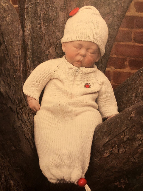 Ravelry: Baby Bamboo Sacque pattern by Barbara Hurd