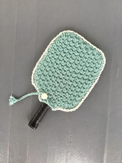 Ravelry: Pickleball Paddle Cover pattern by Barbara Hurd