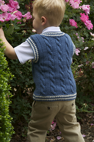Ravelry: Keene Toddler Vest pattern by Marilyn Losee