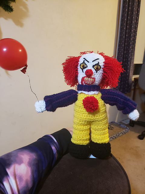 Ravelry: Pennywise The Clown pattern by Amber St Hilaire