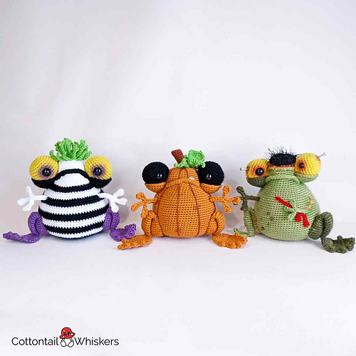 Ravelry: Smash the Pumpkin Toad pattern by Bea King