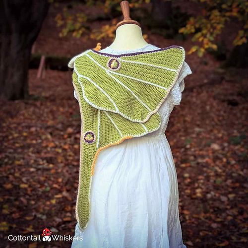 Ravelry: Luna Moth Shawl pattern by Bea King