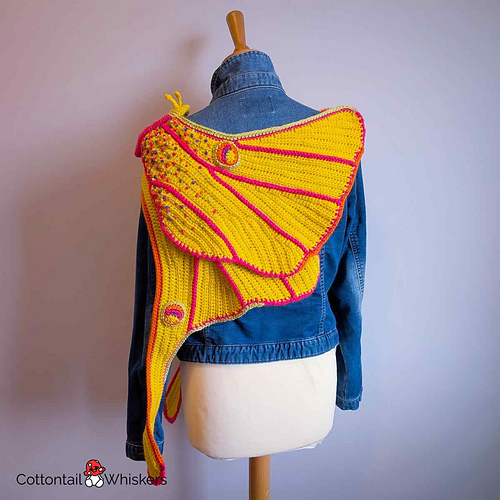 Ravelry: Luna Moth Shawl pattern by Bea King