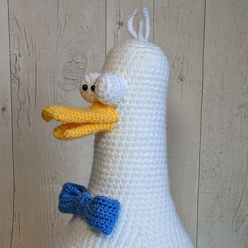 Ravelry: Dave the Duck Doorstop pattern by Bea King