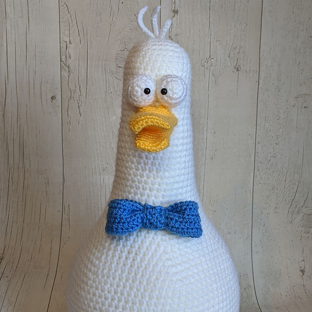 Ravelry: Dave the Duck Doorstop pattern by Bea King