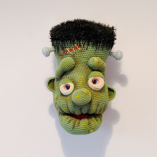 Ravelry: Frank the Monster Trophy Head pattern by Bea King