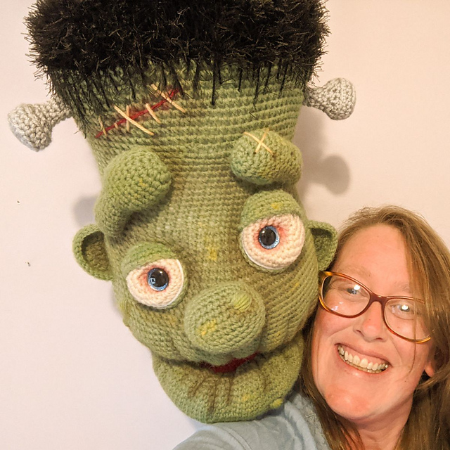Ravelry: Frank the Monster Trophy Head pattern by Bea King