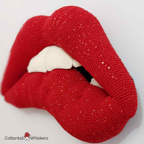 Ravelry: Rocky Horror Lips pattern by Bea King