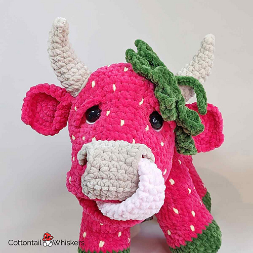 Ravelry: Strawberry Cow Doll pattern by Bea King