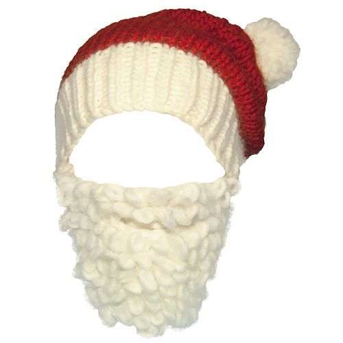 Ravelry: Santa beanie with beard pattern by Katie Mowat