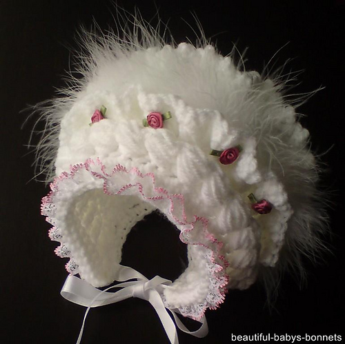 Ravelry: Traditional Bonnet #04 pattern by Beautiful-Babys-Bonnets