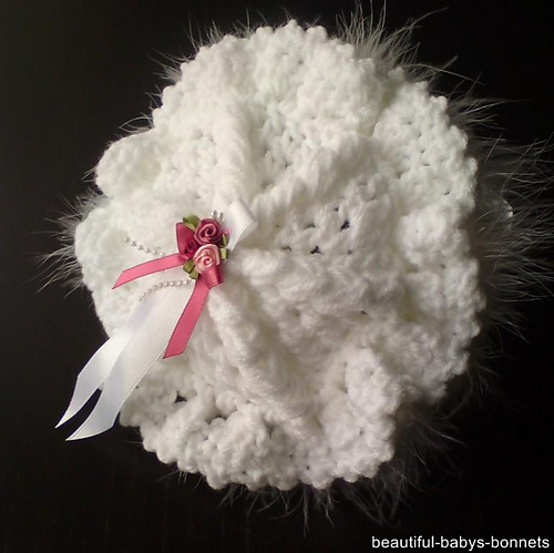 Ravelry: Traditional Bonnet #04 pattern by Beautiful-Babys-Bonnets