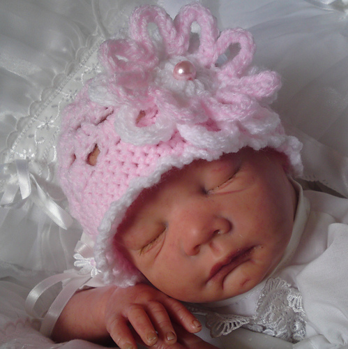 Ravelry: Dainty Daisy Hat #34 pattern by Beautiful-Babys-Bonnets