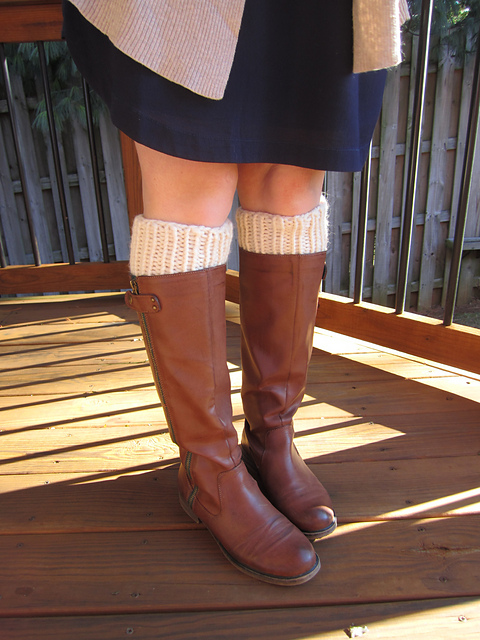 Ravelry: Boot Cuff : Simplicity pattern by Brome Fields