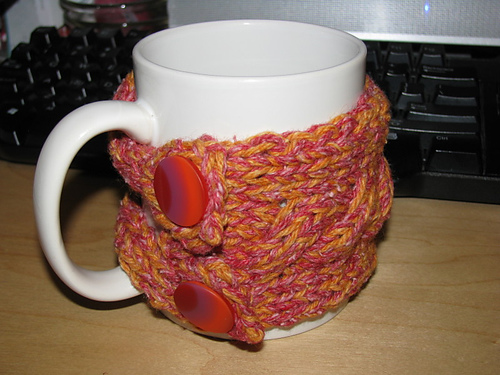 Ravelry: Basic Cabled Coffee Wrap pattern by Rebecca Hill