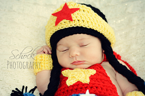 Ravelry: Wonder Woman Set pattern by Rebecca Romero