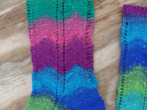 Ravelry: 58 Chevy Socks pattern by Rebecca Mercier
