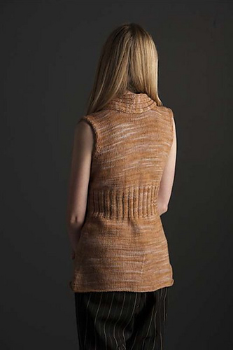 Ravelry: Deep-Rib Vest pattern by Becky Wilkins