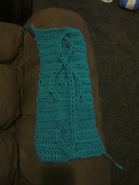 Ravelry: Crochet Cabled Treble Clef pattern by Becleigh Durham