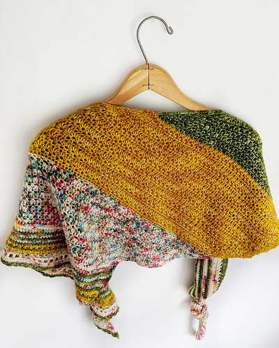 Ravelry: Dandelion Dance Shawl pattern by fiber and fox