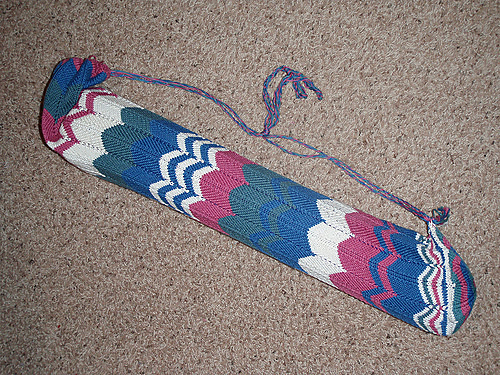 Ravelry: #24 Yoga Bag pattern by Sandi Prosser