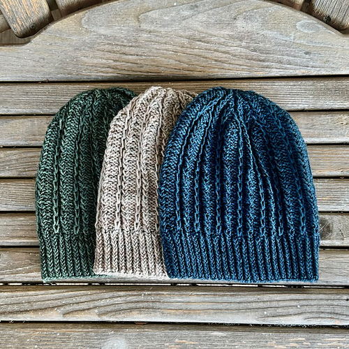 Ravelry: Seis Cabos Beanie pattern by Benjamin Matthews