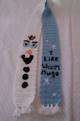 Ravelry: Olaf Scarf #1 pattern by Anna Uehling